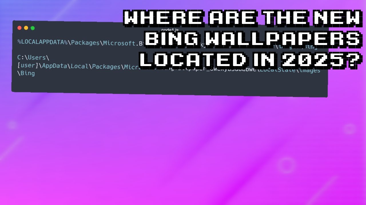 Discovering the 2025 Bing wallpapers' location