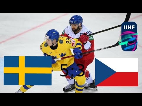 MS V HOKEJI 2022 ČESKO ŠVEDSKO