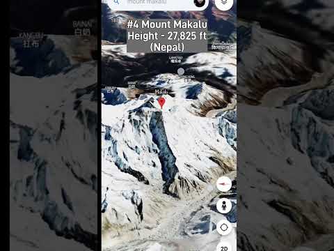 Top 5 Mountains from the world 🩵 #shorts #information #facts