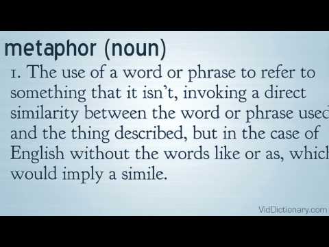 metaphor - definition