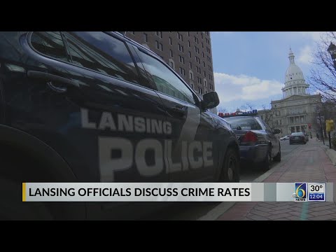 Lansing officials discuss crime rates