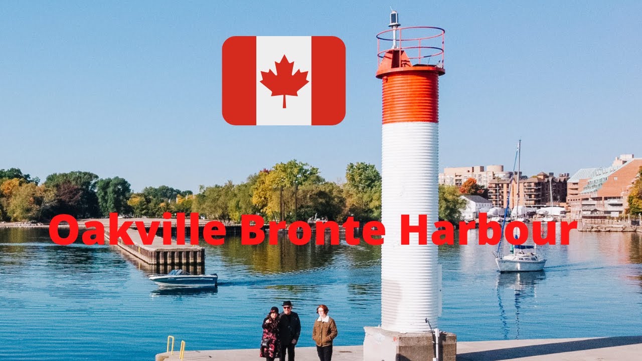 Walking Tour Oakville  Bronte Harbour  || Virtual Tour Oakville  Harbour