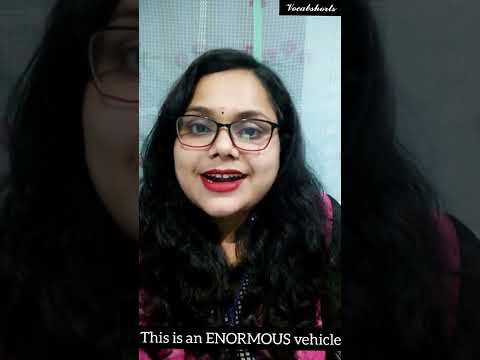 ENORMOUS ||enormous meaning in hindi ||#teachingenglish #Vocabshorts #antonym #synonym