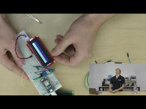 Character Displays with Particle Photon and Electron - Video Tutorial ...