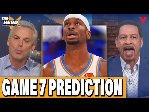 Chris Broussard & Colin Cowherd PREDICT NBA Finals Game 7 Thunder vs. Pacers | THE HERD