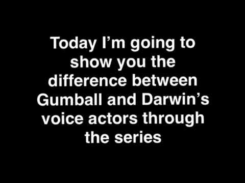 Gumball and Darwin’s Voice Actor Comparison