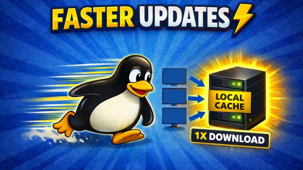 How to Setup an APT Proxy Server on Ubuntu (Cache Updates Locally)