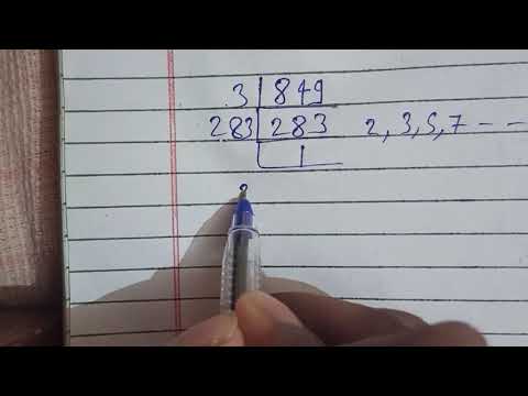prime factors of 849