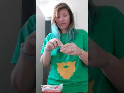 21. The nasty these estrogen patches leave behind... #ivf #ivfjourney #ttc #ttccommunity #needles