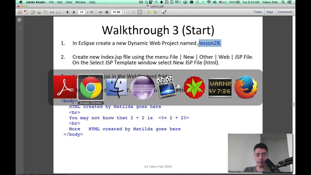 Intro to Java. Unit 15. HTTP Sessions, Cookies, WAR deployments, JSP