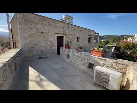 Traditional Stone Villa for sale, 3-bedrooms, with swimming pool, North-East Rethymno Crete