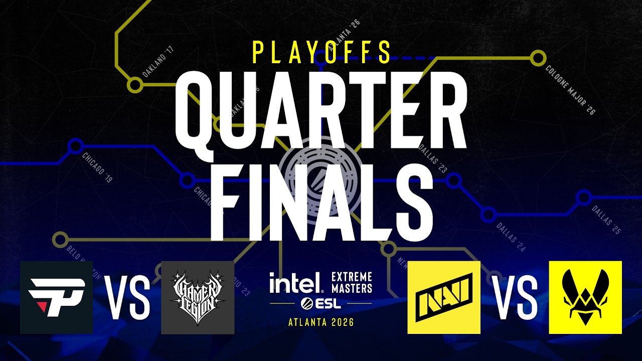 Natus Vincere vs. Team Vitality - IEM Atlanta 2026 - Quarterfinals