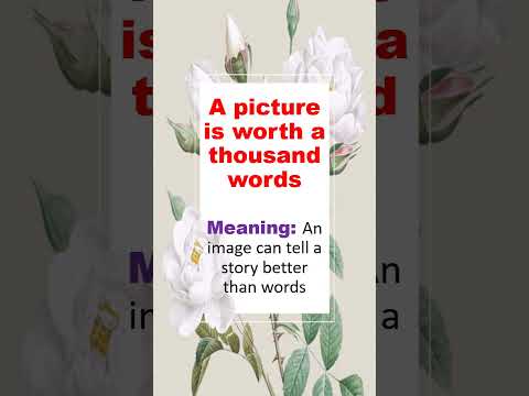 A picture is worth a thousand words |School Assembly| #quotes #mrngquotes #proverbs #schoolassembly