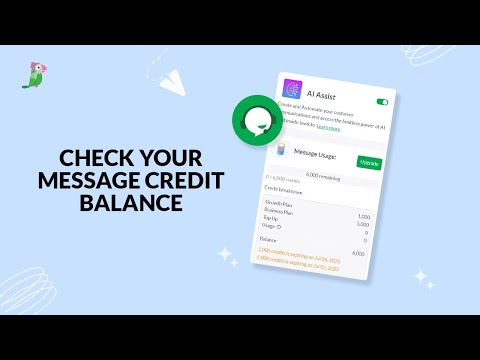 How to check credit balance for AI Assist