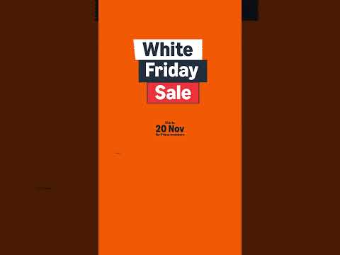 White Friday Sale Start Nov 20 for Prime Members