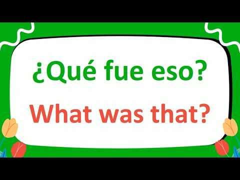 400+ Spanish Questions for Tense Practice (Past, Future and Conditional Tense Spanish Questions)