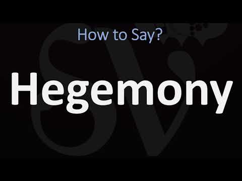 How to Pronounce Hegemony? (CORRECTLY)