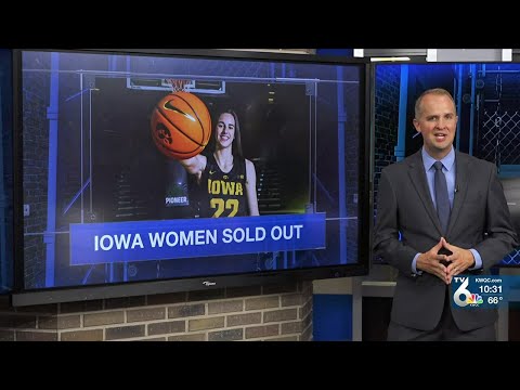 Iowa Women’s Basketball 2023-2024 season sells out home games, first in program history