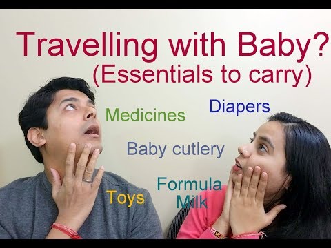 Essentials to carry when traveling with kids | #KidsOnFlight #Checklist #Parenthood