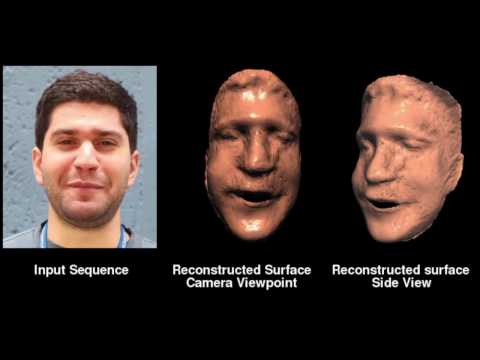 A. Roussos: Computer Vision Research Demo Videos