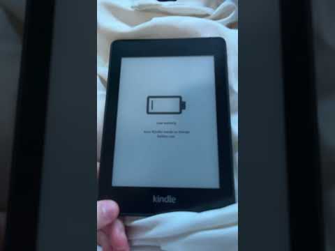 Kindle Low Battery #shorts