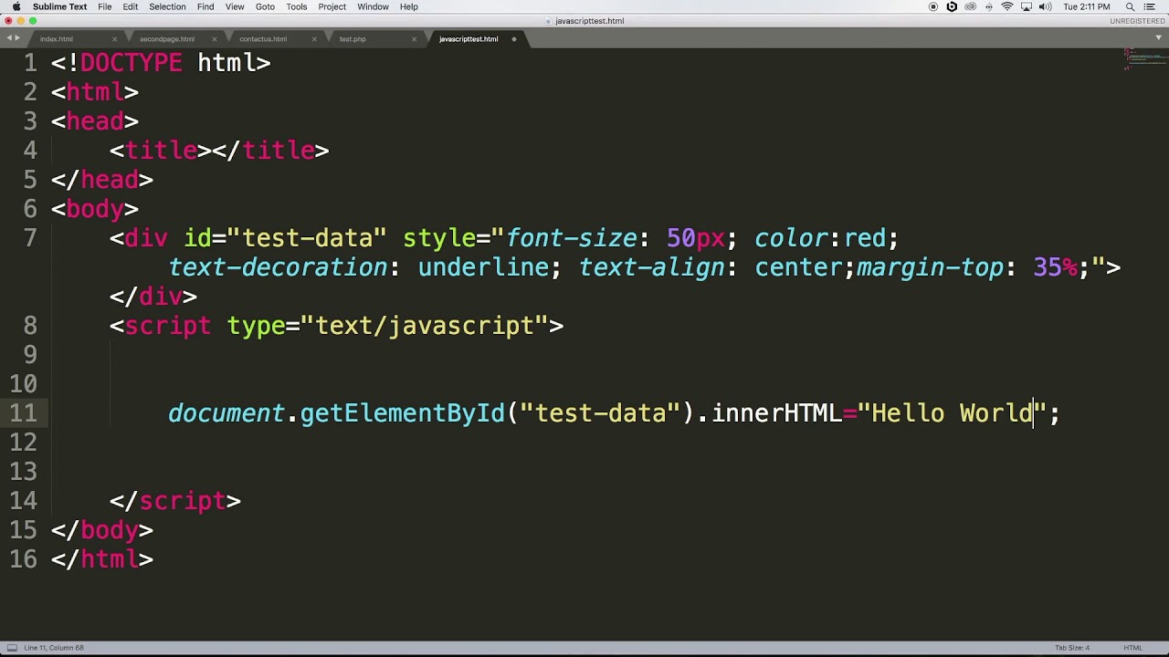 Print message | client side scripting using javascript | New Tutorials 2018 | Part 1