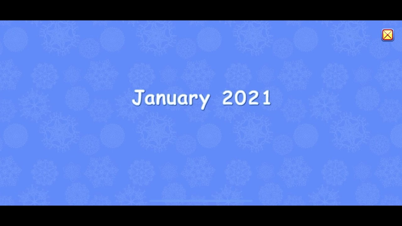 January 2021!❄️