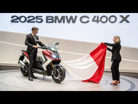 „2025 BMW C 400 X – Der Premium-Scooter, der fährt wie ein Motorrad!“
