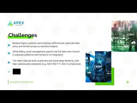Modernizing Operations with an Integrated ERP Solution ⏐ Apex Consultants