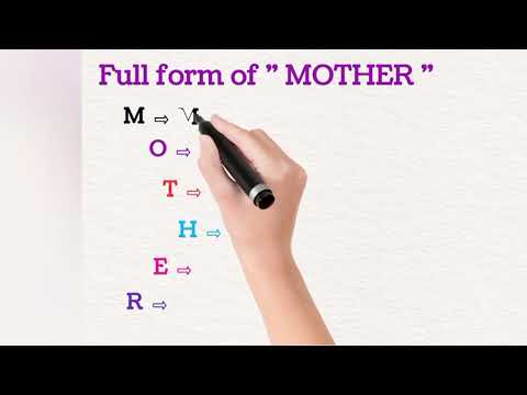 🔴Full form of Mother | Mother ka full form | Full form Mother | Full form | Mother full form
