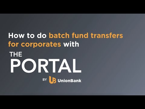 The Portal - Multiple Fund Transfers