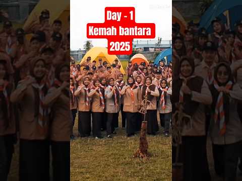 hari ke-1 Kemah Bantara Ambalan Wisanggeni Angkatan 16, ta 2025