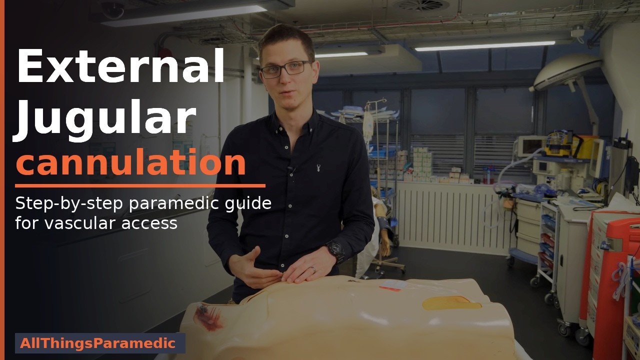 External Jugular Vein Cannulation: Step-by-Step Paramedic Guide
