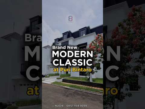 Rumah Tanpa Ribet ! Bergaya Modern Classic di Bintaro Jaya Sektor 9 - swimming Pool #bintarojaya