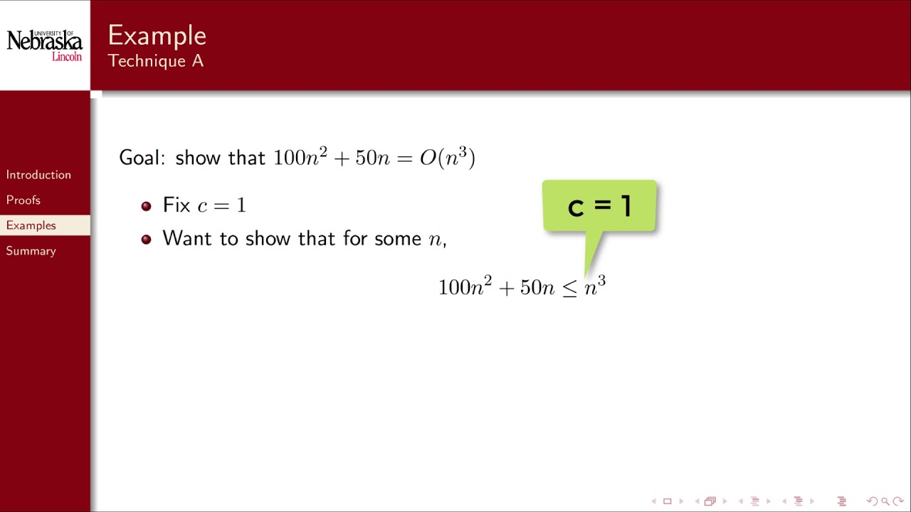 5.4.1 - Algorithms & Algorithm Analysis - Big-O Notation