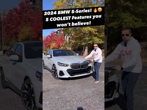 Five of the *Coolest* Features on the All-New 2024 BMW 5-Series!