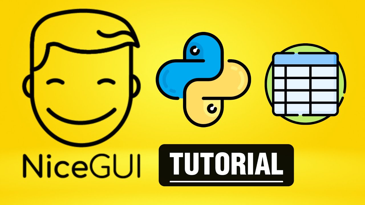 Table Element - Python NiceGUI Tutorial 22
