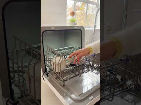 Renter Friendly Portable Dish Washer Machine for Counter