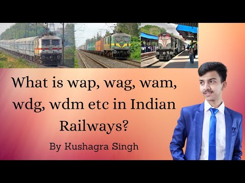 What is the meaning of WAP, WAG, WDG etc. in Engines of Indian Railways?