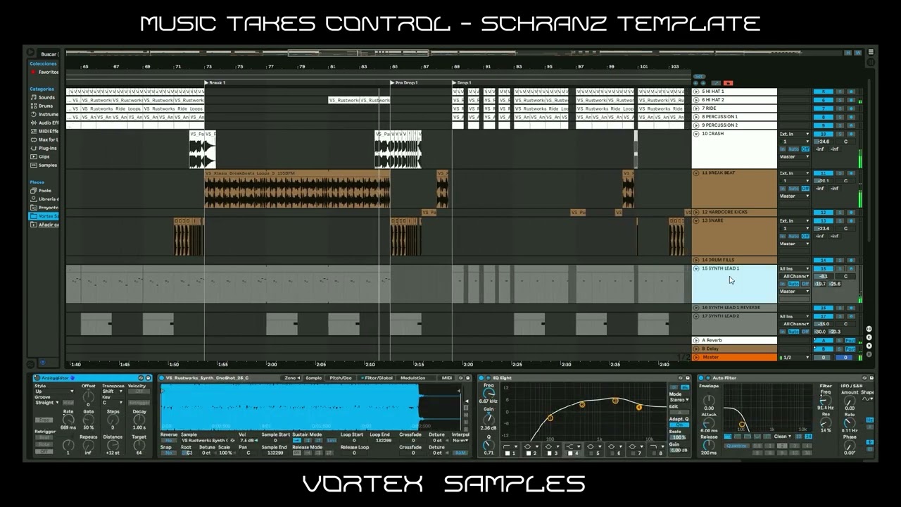Music Takes Control - Schranz Template for Ableton Live [Project File + Samples]