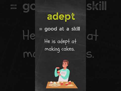 'Adapt' or 'Adept'? - Don't Mix Up! #english #ielts #speakingenglish
