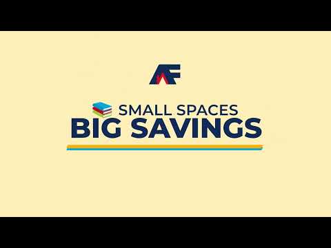 Small Spaces Big Savings at American Freight!