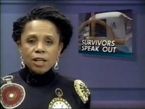 NEWS 12 LONG ISLAND, NY-December 9, 1993-Colleen McVey, Melba Tolliver
