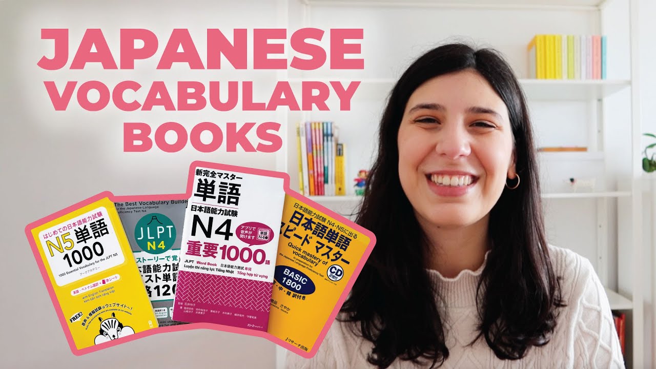 VOCABULARY BOOKS FOR JLPT N5-N4 | Japanese Language Study