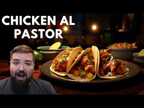 Amazing Chicken Al Pastor Recipe! Easy dinner ideas Chipotle Chicken Al Pastor