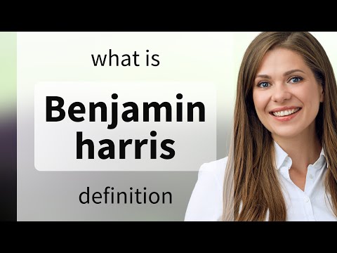 Benjamin harris | meaning of BENJAMIN HARRIS