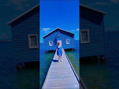 The Blue Boathouse - Instagrammable Attraction - Australian Icon - Perth's Landmark 💙