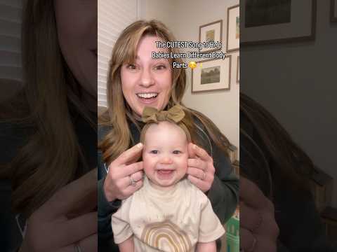 2 Little Eyes! | a Body Part Song for Babies ✨ #childrenssongs #momlife #babygirl
