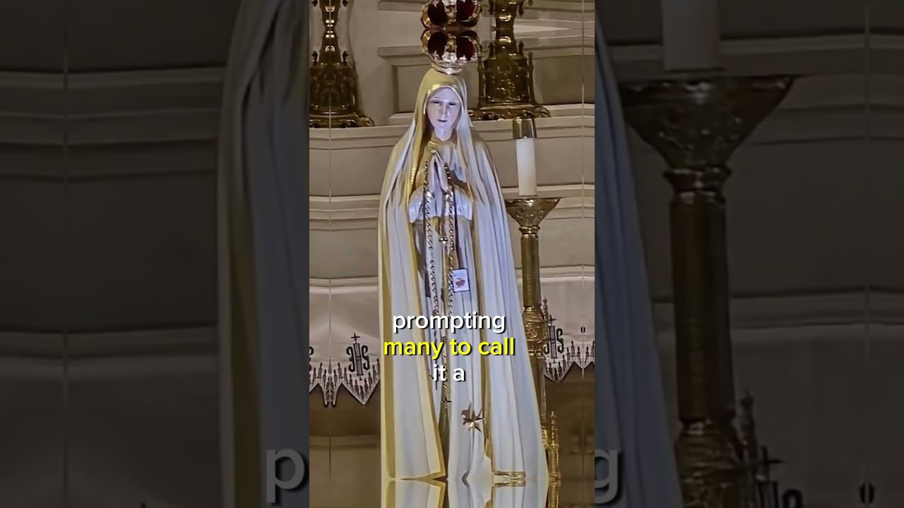 'Miracle' as Virgin Mary Statue Appears to Blink in Ohio Church #ohio #church  #mary #statue