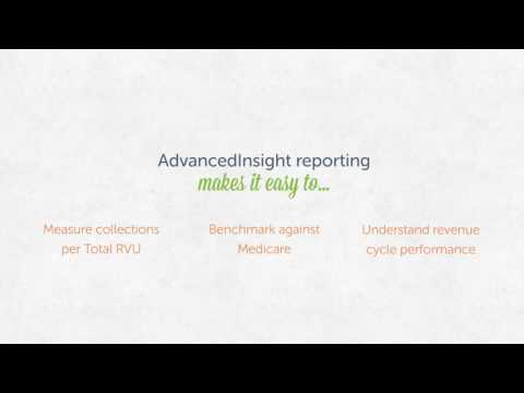 Collections per Total RVU (the ultimate revenue cycle metric) with AdvancedInsight™